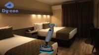 China 5.5L Recovery Tank Hotel Room Floor Scrubber Slim 430mm Fits Tight Bathroom Spaces For Quick Cleaning for sale
