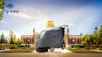 China Wide Coverage Temple Floor Scrubber 60L Tank Slip Free for sale
