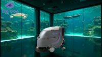 China Aquarium Grade Floor Scrubber 60L Tank For Wet Area Cleaning for sale