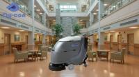 China Slip Proof Floor Scrubber For Nursing Homes 1800m2/H Efficiency for sale