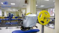 China Automatic Laminate Floor Scrubber Dryer with 800mm Squeegee and 40L Tank for sale
