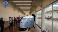China Walk Behind Floor Scrubber 60L Tank 2000m2/h Efficiency for sale