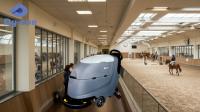 China Walk Behind Floor Scrubber 60L Tank 2000m2/h Efficiency for sale