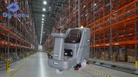 China Automate Warehouse Cleaning: High-Capacity Ride-On Scrubber For Automated High-Bay Warehouses for sale