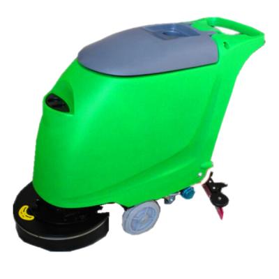 China Hand-Push Floor Scrubber with 3+ Hours Operation Intelligent Battery Management and PLC Control for Hard Floor Cleaning for sale