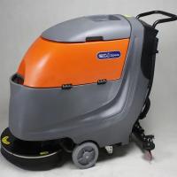 China Walkbehind Floor Scrubber with 2000m2/h Efficiency 55L Solution Tank and 60L Recovery Tank for Hard Floor Cleaning for sale