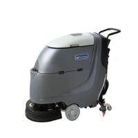 China Electric Hand-Push Floor Scrubber with Medium Hardness Brush and Disc Type+Drum Type Brush for Cold Water Cleaning for sale