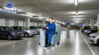 China Fast 3000m²/Hr Parking Lot Scrubber For Pristine Mall Garages for sale