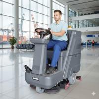 China Ride-On Scrubber For Docks - Cleans 25,000 Sq Ft/H. for sale
