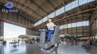 China Quiet Hangar Floor Scrubber <67 DB Noise Level Fast Drying Floors for sale