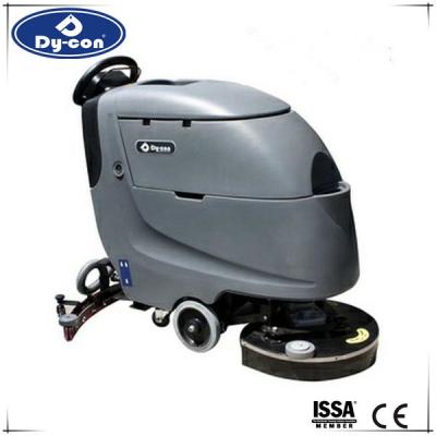 China Automatic Small Hand Held Floor Scrubber with PLC Control and 24V Battery for Tile Cleaning for sale