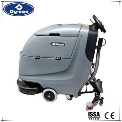 China Automatic High Quality Walkbehind Floor Scrubber Machine with Medium Hardness Brush for Efficient Cleaning for sale