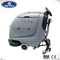 China Automatic High Quality Walkbehind Floor Scrubber Machine with Medium Hardness Brush for Efficient Cleaning for sale