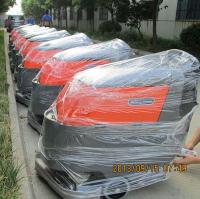 China Walkbehind Scrubber with Disc Type+Drum Type Brush Dirty Water Level Sensor and Driving Speed Adjust for Efficient Floor Cleaning for sale