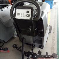 China Single-Brush Cable Type Floor Scrubber Machine with 500W Traction Motor and 12Vx2 120Ah Battery for Hard Floor Cleaning for sale