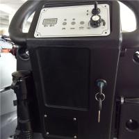 China Single-Brush Cable Type Floor Scrubber Machine with 500W Traction Motor and 12Vx2 120Ah Battery for Hard Floor Cleaning for sale