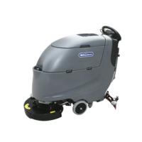 China Epoxy Single-Brush Cable Type Floor Scrubber for Hard Floor Cleaning with 24V Battery and PLC Control for sale
