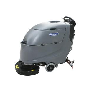 China Epoxy Single-Brush Cable Type Floor Scrubber for Hard Floor Cleaning with 24V Battery and PLC Control for sale