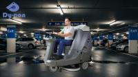 China Powerful Ride-On Scrubber For Fast & Efficient Parking Garage Cleaning for sale
