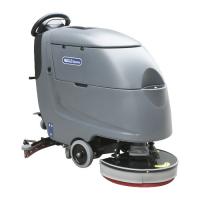 China FS213 Walk Behind Floor Scrubber With Double Brush Disc For Cleaning Arsenal for sale