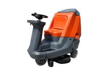 China Low Noise Ride On Floor Scrubber Dryer With Cylindrical Brush Models for sale