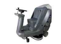 China Simple Efficient Ride On Floor Scrubber Dryer With One Key Operated for sale
