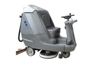 China High Performance Ride On Floor Scrubber Dryer Adjustable Walking Speed for sale