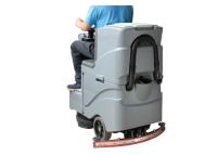 China Fast Cleaning Ride On Floor Scrubber Dryer Electronic Throttle Control for sale