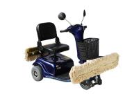 China Multi Color Commercial Floor Cleaner / Plastic Electric Floor Sweeper for sale