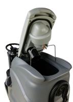 China High Efficient Ride On Floor Scrubber Dryer With Battery Power Supply for sale
