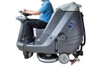 China Automatic Ride On Sweeper Scrubber , Factory Stone Floor Cleaner Machine for sale