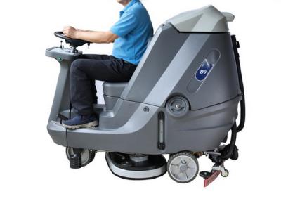 China Automatic Ride On Sweeper Scrubber , Factory Stone Floor Cleaner Machine for sale