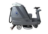 China High Efficiency Ride On Floor Scrubber Dryer With Battery Operated for sale