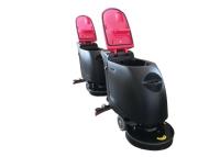 China High Efficiency Small Walk Behind Floor Scrubber With Suction 1800 M2/H for sale