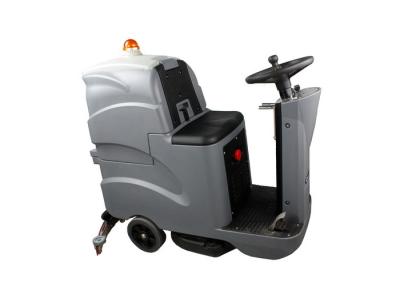 China Low Noise Ride On Floor Scrubber Dryer For Industrial Hard Floor Cleaning for sale