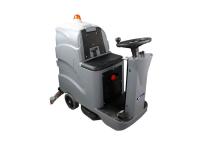 China Commercial Hard Surface Ride On Floor Scrubber Dryer Machine High Efficiency for sale