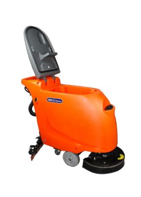 China Commercial Automatic Battery Powered Floor Scrubber For Vinyl Floor 24 Volte for sale