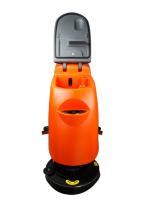 China Commercial Automatic Battery Powered Floor Scrubber For Vinyl Floor 24 Volte for sale