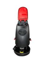 China High Speed Battery Powered Floor Scrubber With Suction Function 180 Rpm for sale