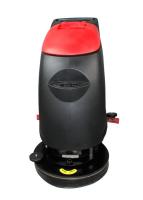 China Red Small Battery Powered Floor Scrubber / Tile And Wood Floor Cleaning Machines for sale