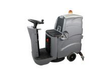 China Commercial Powered Floor Scrubber , Auto Concrete Floor Cleaning Machine for sale