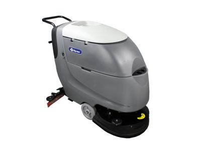 China Fast Commercial Walk Behind Floor Sweeper , Hard Floor Cleaning Machines for sale