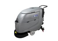 China Modular Battery Powered Floor Sweeper / Gray Epoxy Floor Cleaning Machine for sale