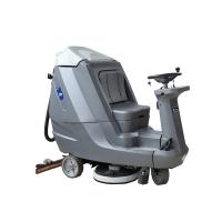 China Two Brush Ride On Battery 150L Floor Scrubber Dryer for sale