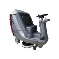 China Two Brush Ride On Battery 150L Floor Scrubber Dryer for sale