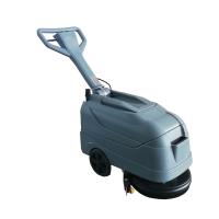 China Fast Cleaning Folding Warehouse Hand Push Floor Scrubber for sale