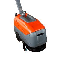 China Folding Walk Behind 22L Tank Floor Scrubber Dryer for sale