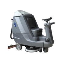 China 180L Big Tank Volume Ride On Floor Scrubber Suitable For Warehouse for sale