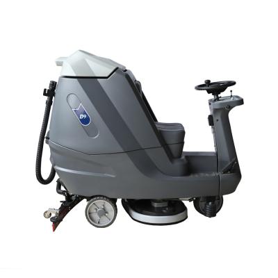 China 180L Recovery Tank Ride On Floor Scrubber Suitable For Parking Cleaning for sale