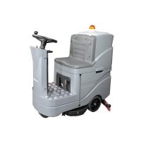 China 100 L Ride On Floor Scrbber With Two Brush for sale